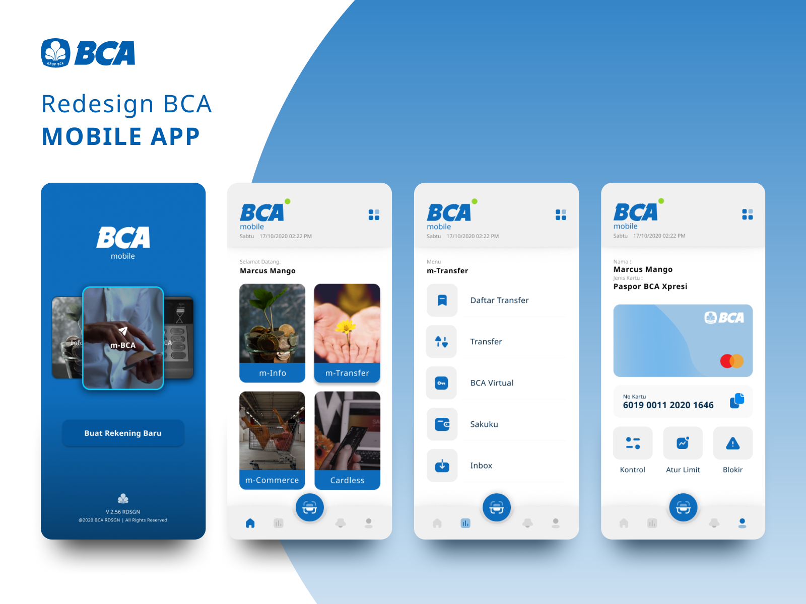 BCA Redesign - Mobile APP by Tommy Alhamra on Dribbble