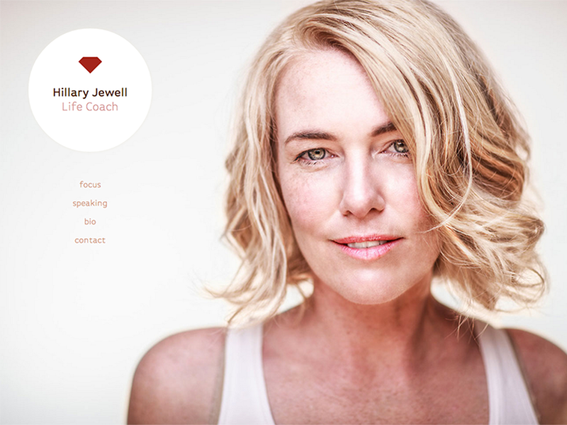 Hillary Jewell - Life Coach by Jesse Couch on Dribbble