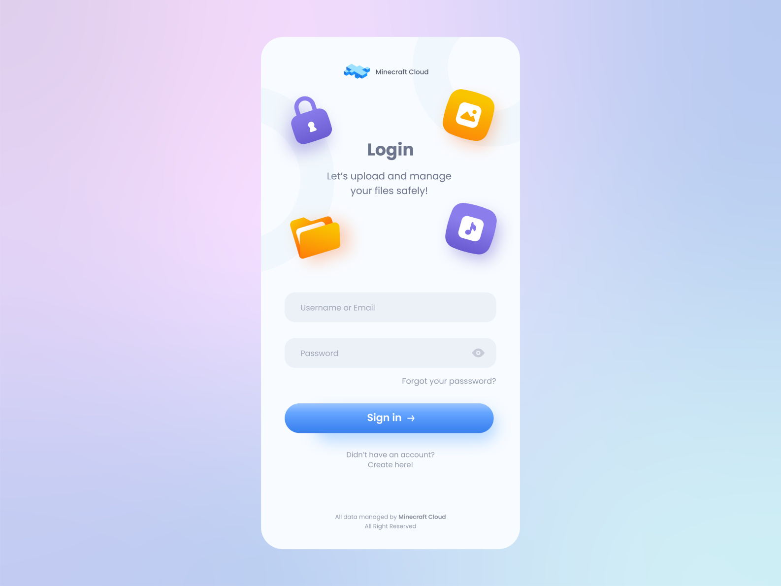 Trendy Login Page User Interface Design by Iruham on Dribbble