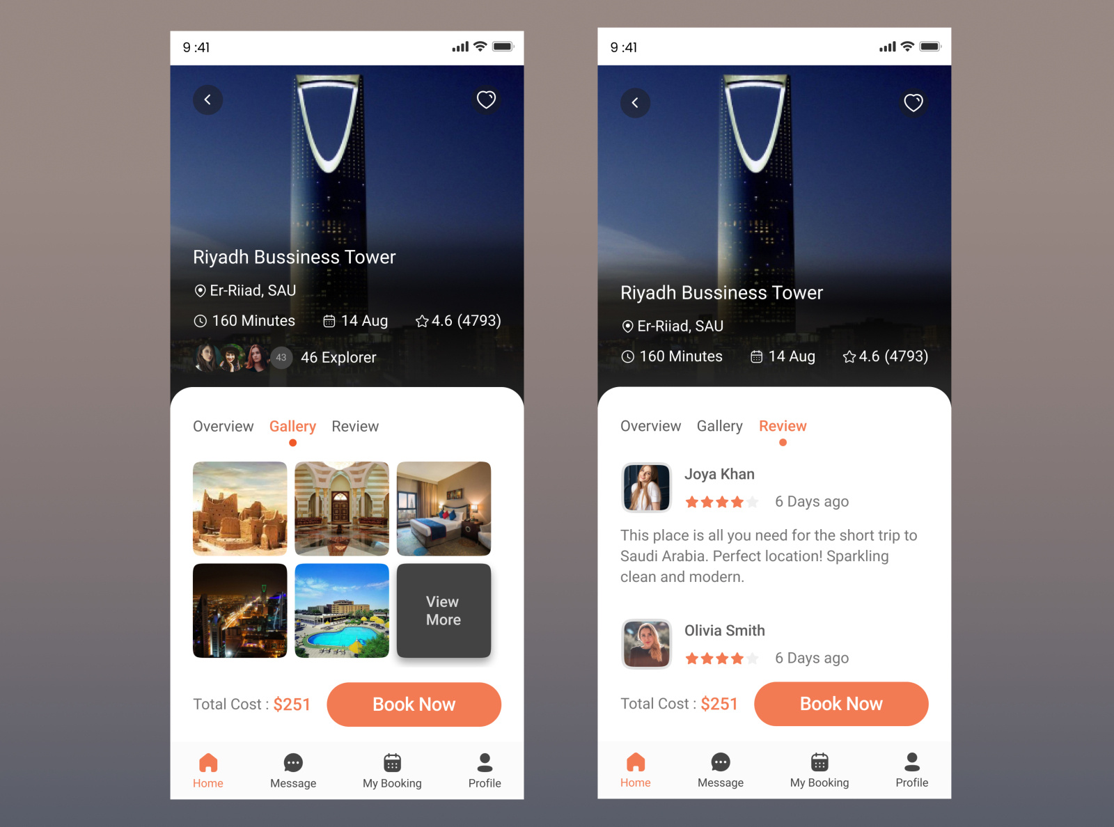 Travel Destination Detail Mobile App UI Design by Bhavesh Vithani on ...