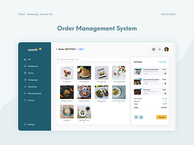 Order Management Till Dashboard | Merchant App | UX UI by Manasi Lele ...