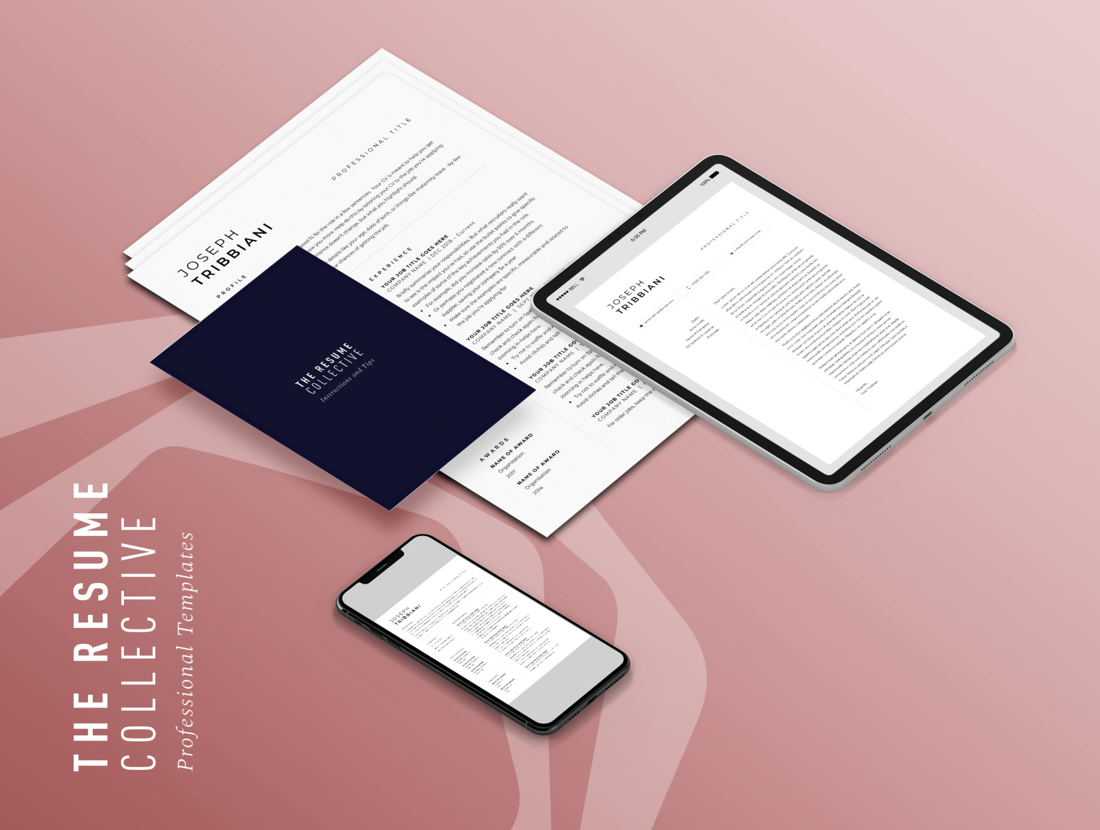 CV / Resume Template Bundle for Word | CV Design | Cover Letter by The ...