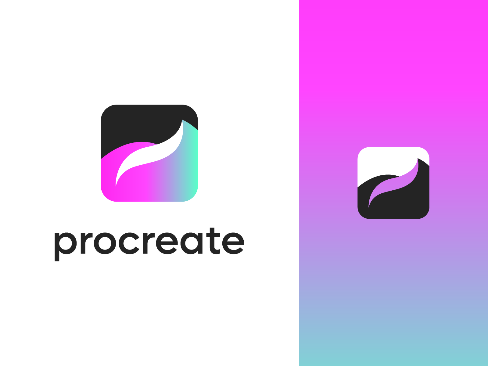 procreate app icon by Muhammad Aslam on Dribbble
