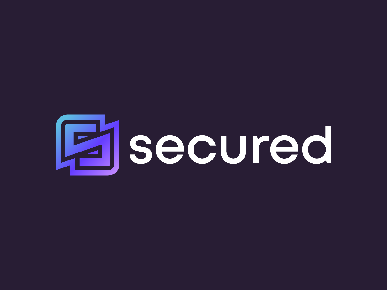 secured logo branding by Muhammad Aslam on Dribbble