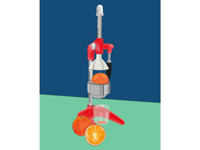 Orange Squeezer by Ester Saba on Dribbble