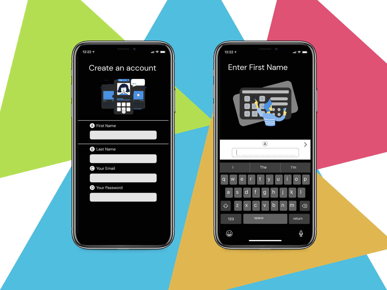 Sign up UI 001 by AF designs on Dribbble