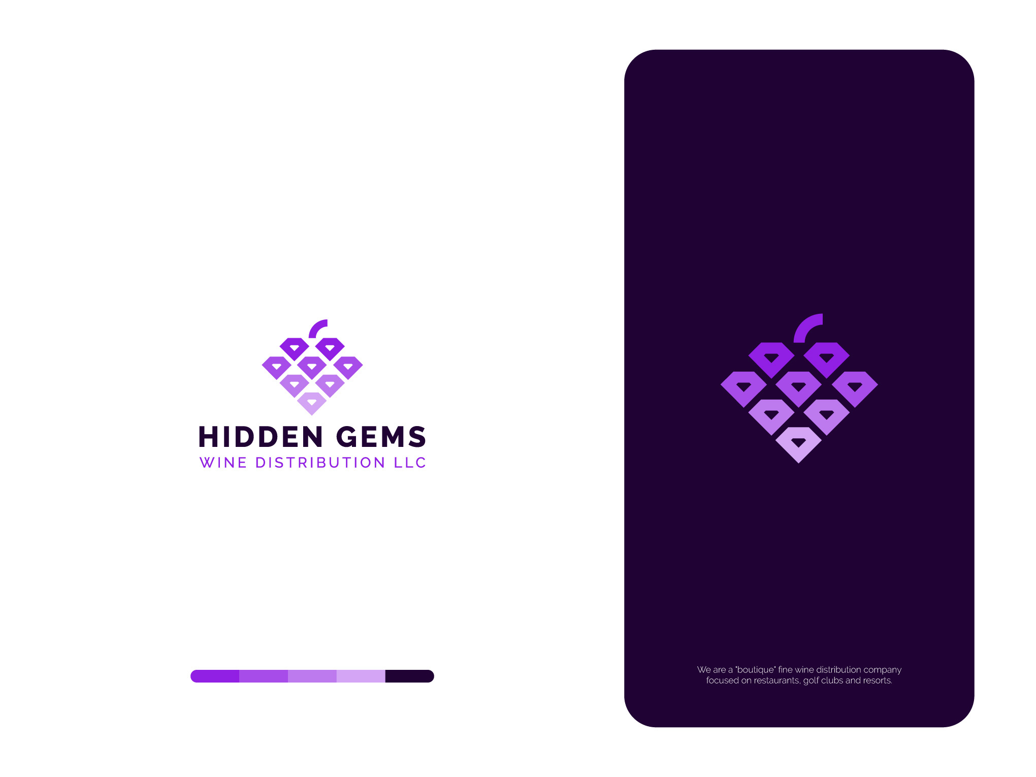 Hidden Gems Logo Design by Elif Kameşoğlu for Elbu Studio on Dribbble