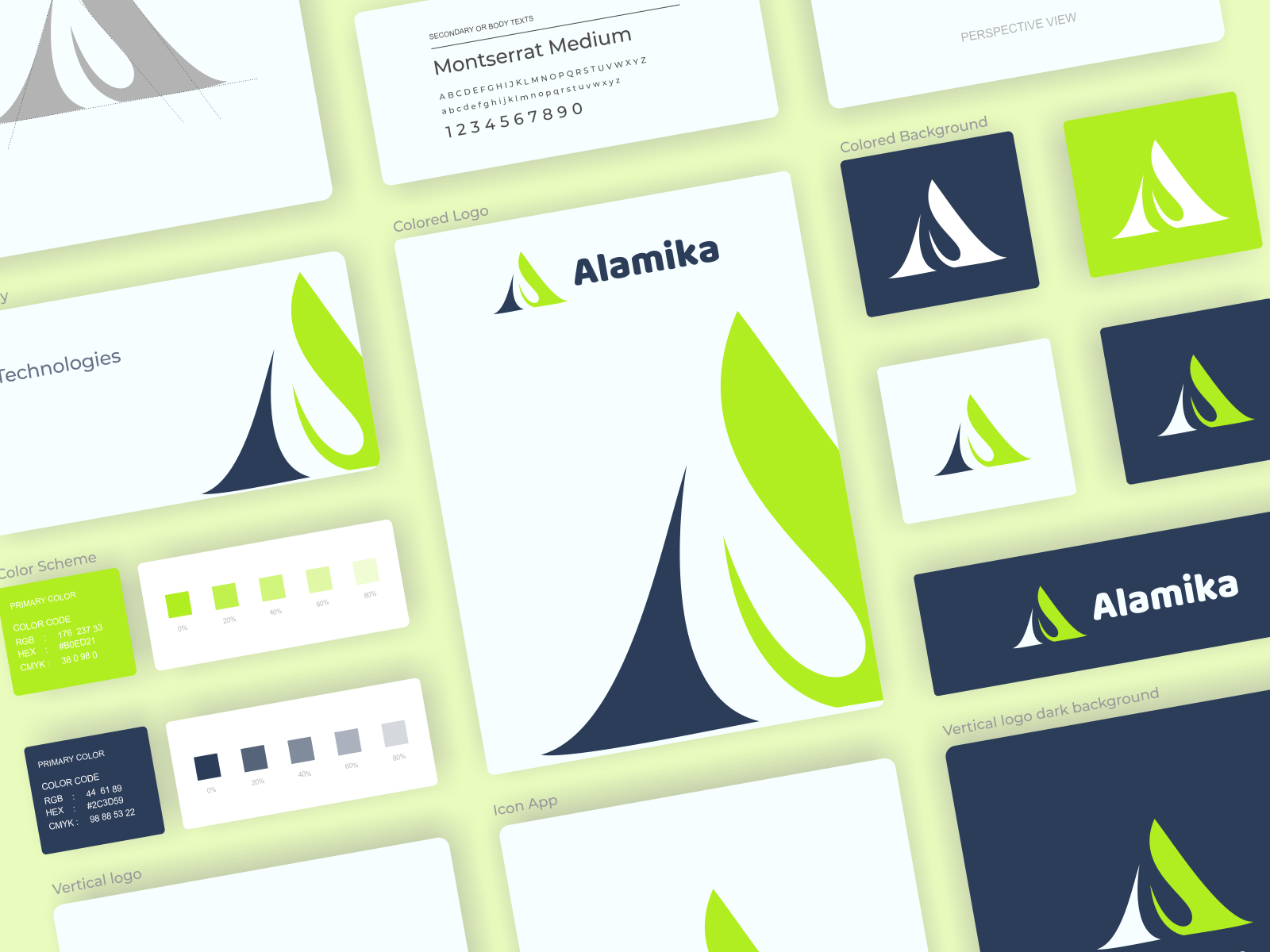 Alamika logo concept by Reka Studio on Dribbble