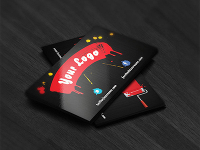 Creative Artist Business Card by CodeGrape on Dribbble