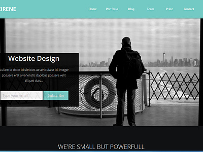 Eirene - Responsive HTML theme by CodeGrape on Dribbble