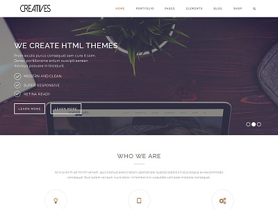 Creatives Sevens Themes designs, themes, templates and downloadable ...
