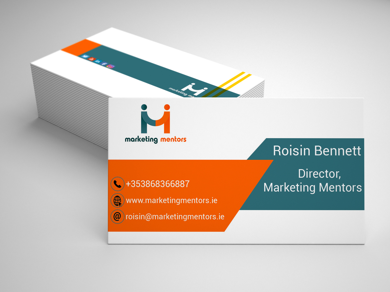 Buisness Card by Misbah Amin on Dribbble