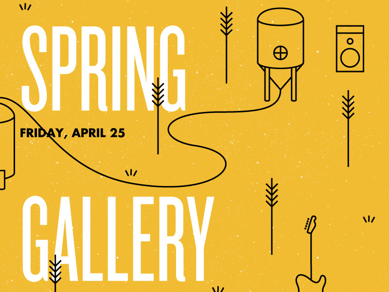 Spring Gallery Walk by John Cook on Dribbble