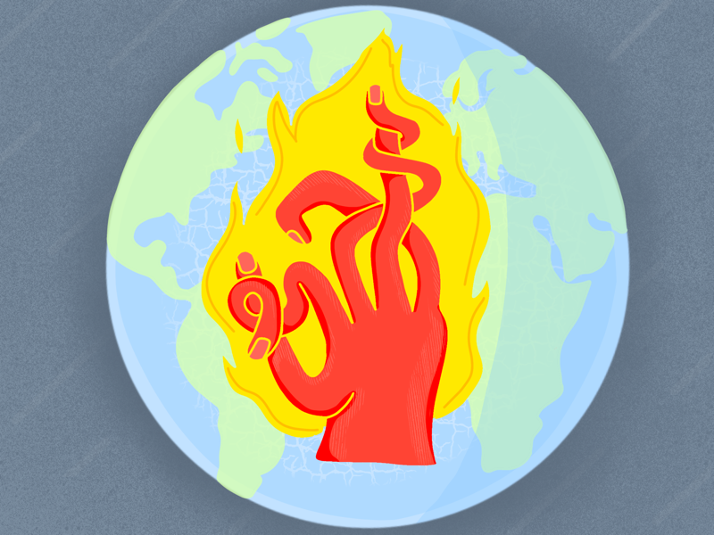 Crooked hands rule the world. by Paul Cain on Dribbble