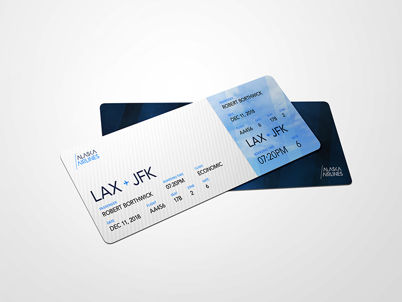 Alaska Airlines Boarding Pass By Chul Lee On Dribbble alaska-airlines-boarding-pass-by-chul-lee-on-dribbble