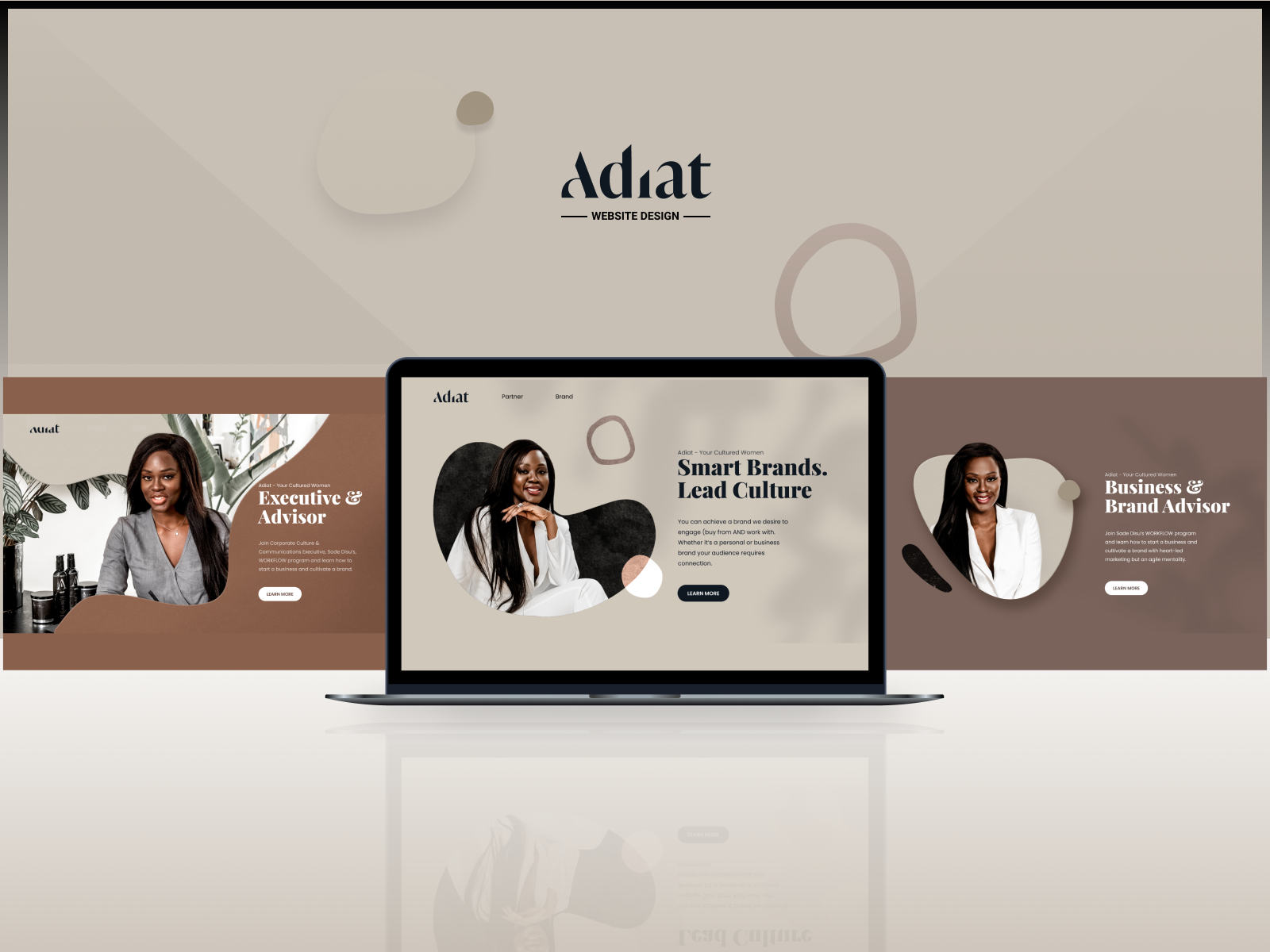 Website Design - Adiat by Elimostudio on Dribbble