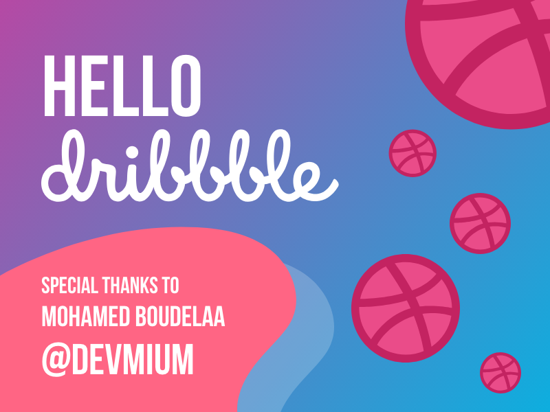 Hello Shot by Faizan Atiq on Dribbble
