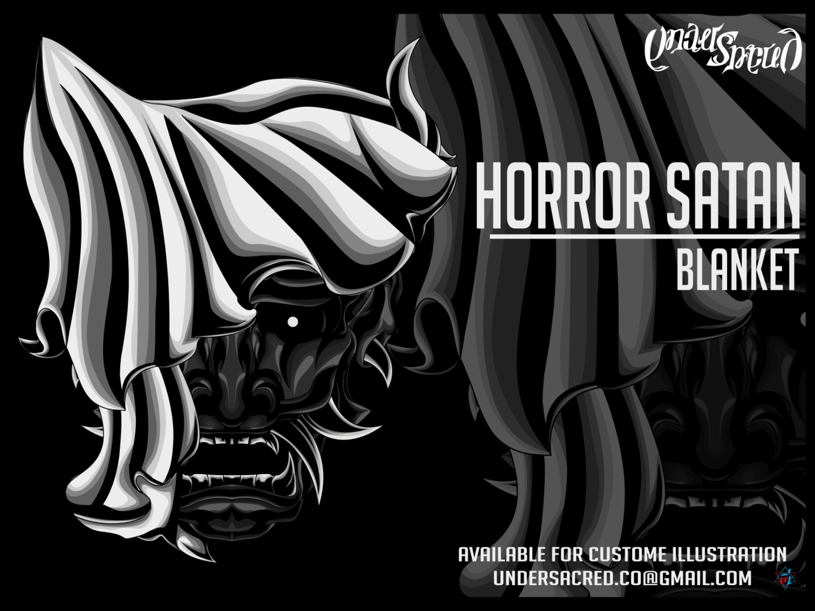 Horror Blanket Satan by Undersacred Studio on Dribbble