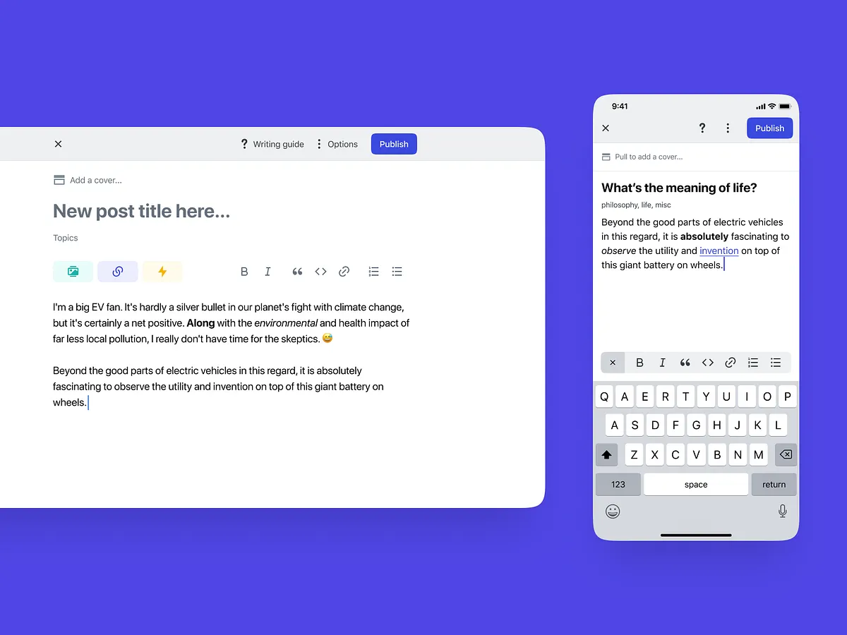 Browse thousands of Text Editor images for design inspiration | Dribbble