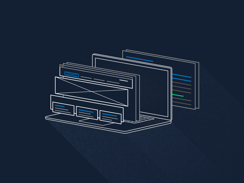 Split Stack by Monica Pen for Future Friendly on Dribbble