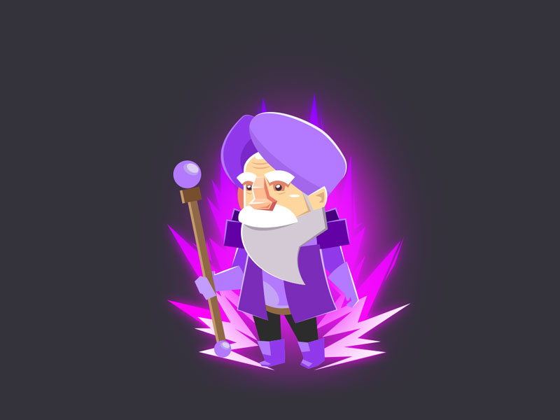 Wizard Gnome by Jonathan Lam on Dribbble