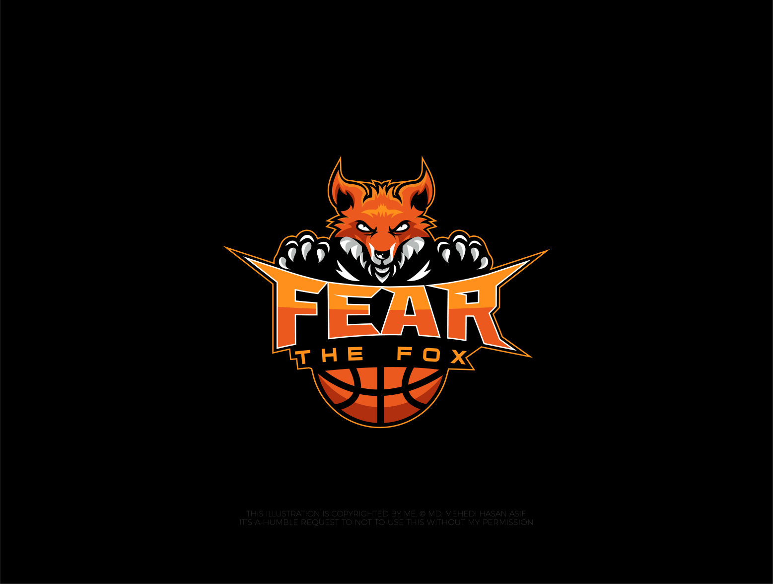 Fear the Fox Sports Logo by Md. Mehedi Hasan on Dribbble