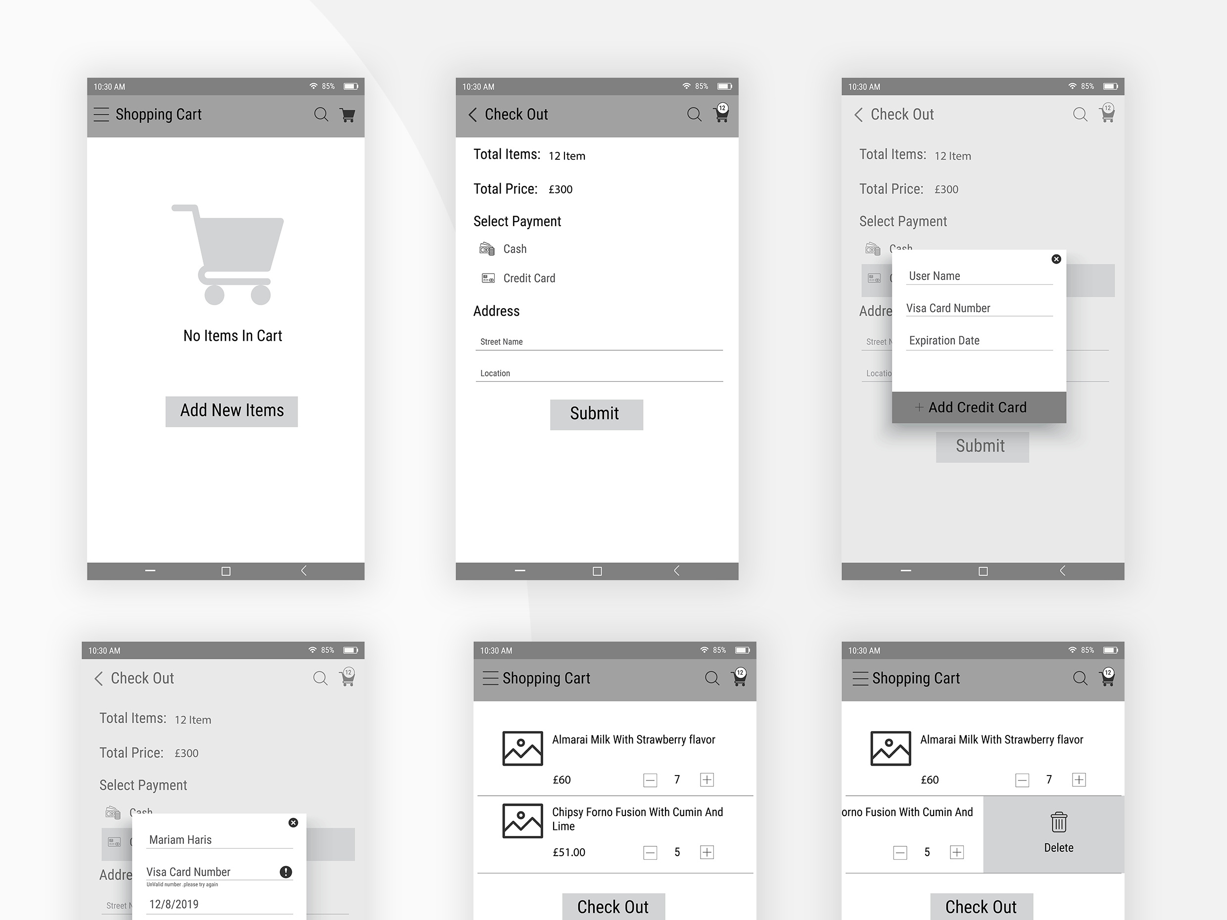Dribbble - wireframe1.jpg by Mariam Haris
