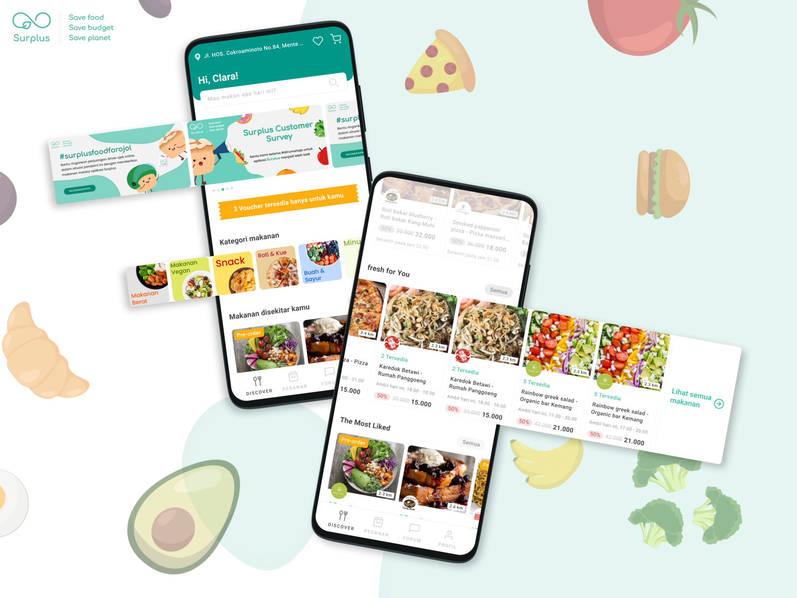 Surplus app - Revamp discover screen (UI/UX study case) by Zaenal ...