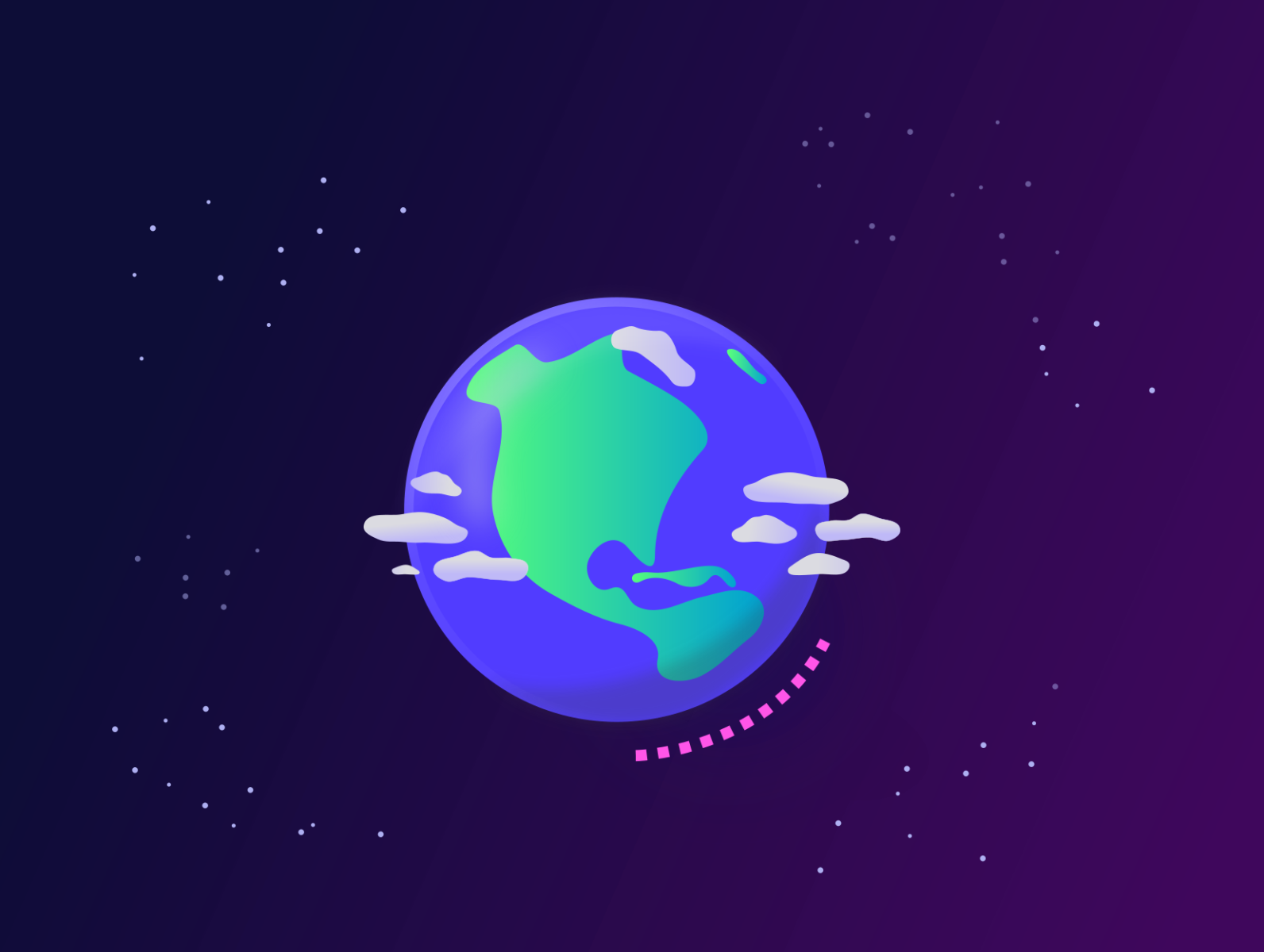 The World. by Stephanie on Dribbble