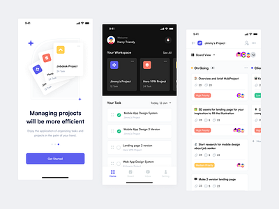 Project Management - Mobile App by Aghna Fikrunafuddin for Dipa Inhouse ...