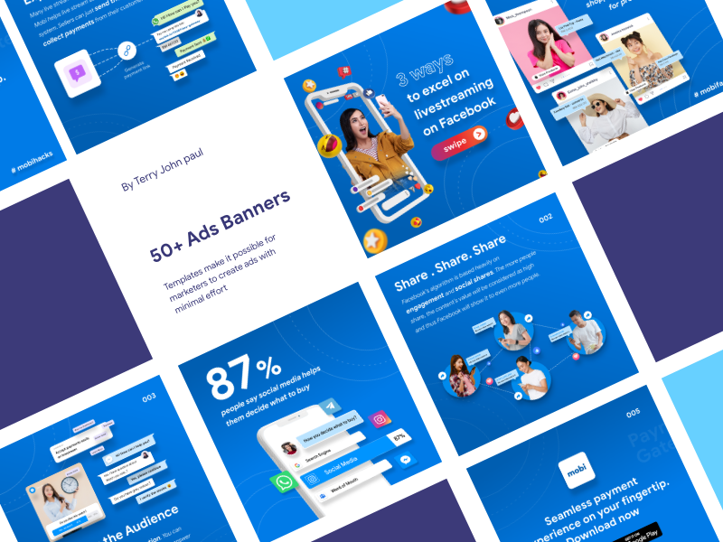 Marketing Ads by Terry John Paul on Dribbble
