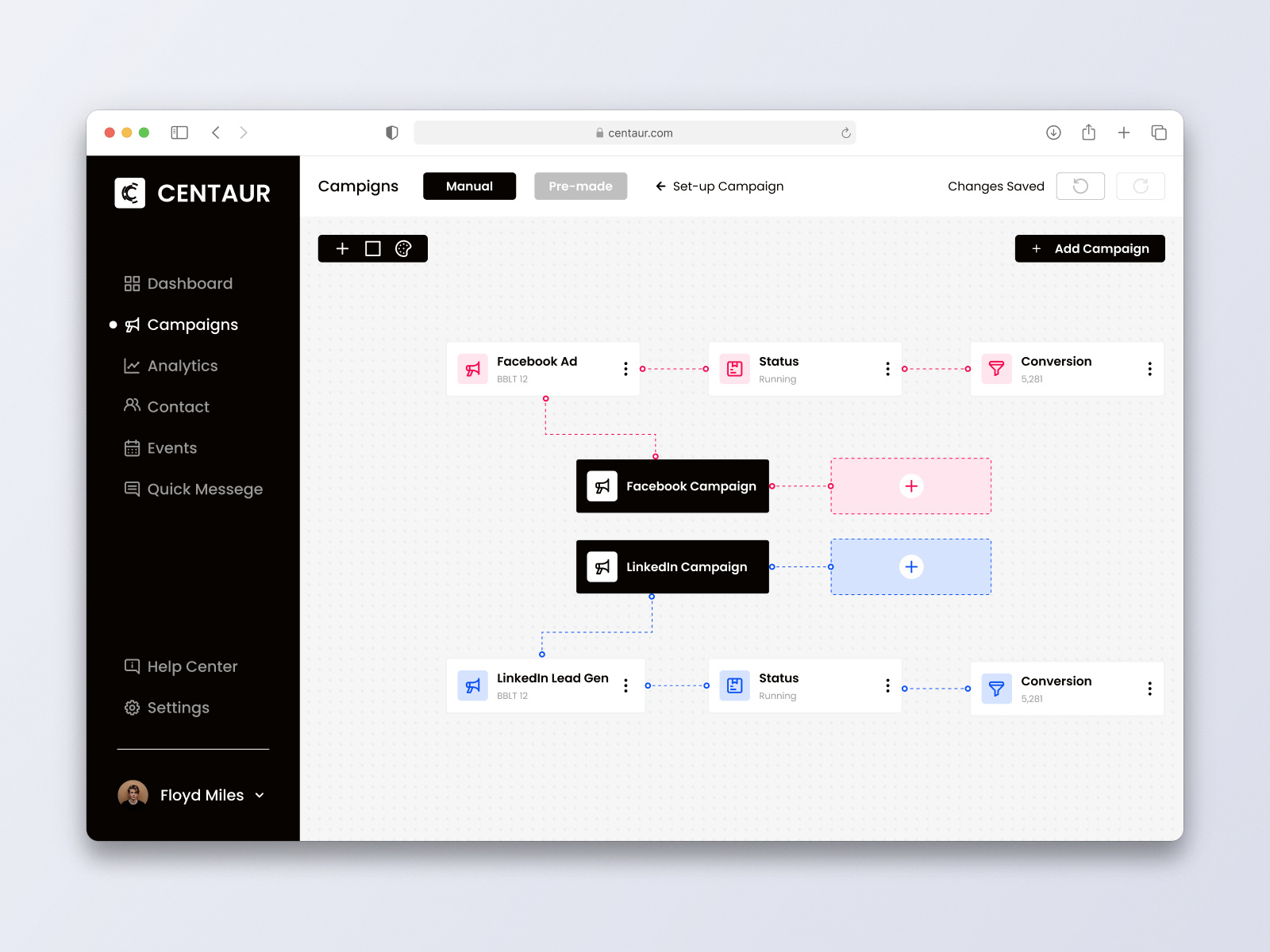 Lead Generation Campaign Tool UI by Shahriar Sultan for Creatibuzz UX ...