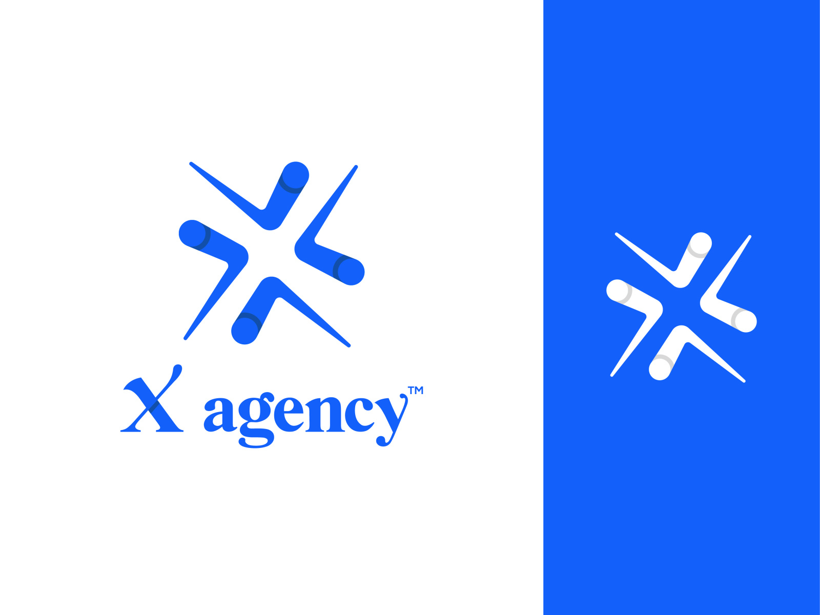 X agency Logo by samim hosen on Dribbble