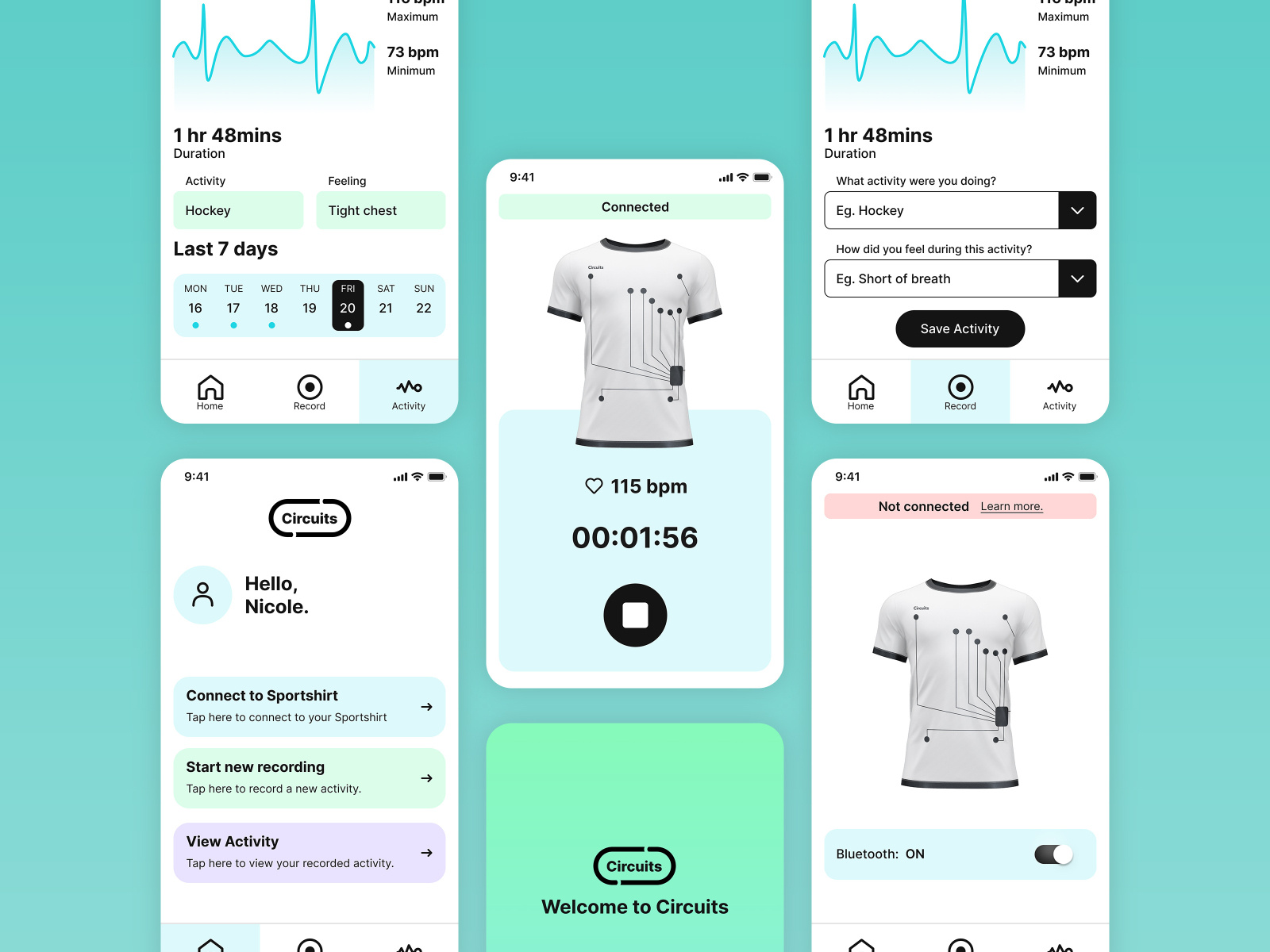 Circuits App by Robert Pezet on Dribbble