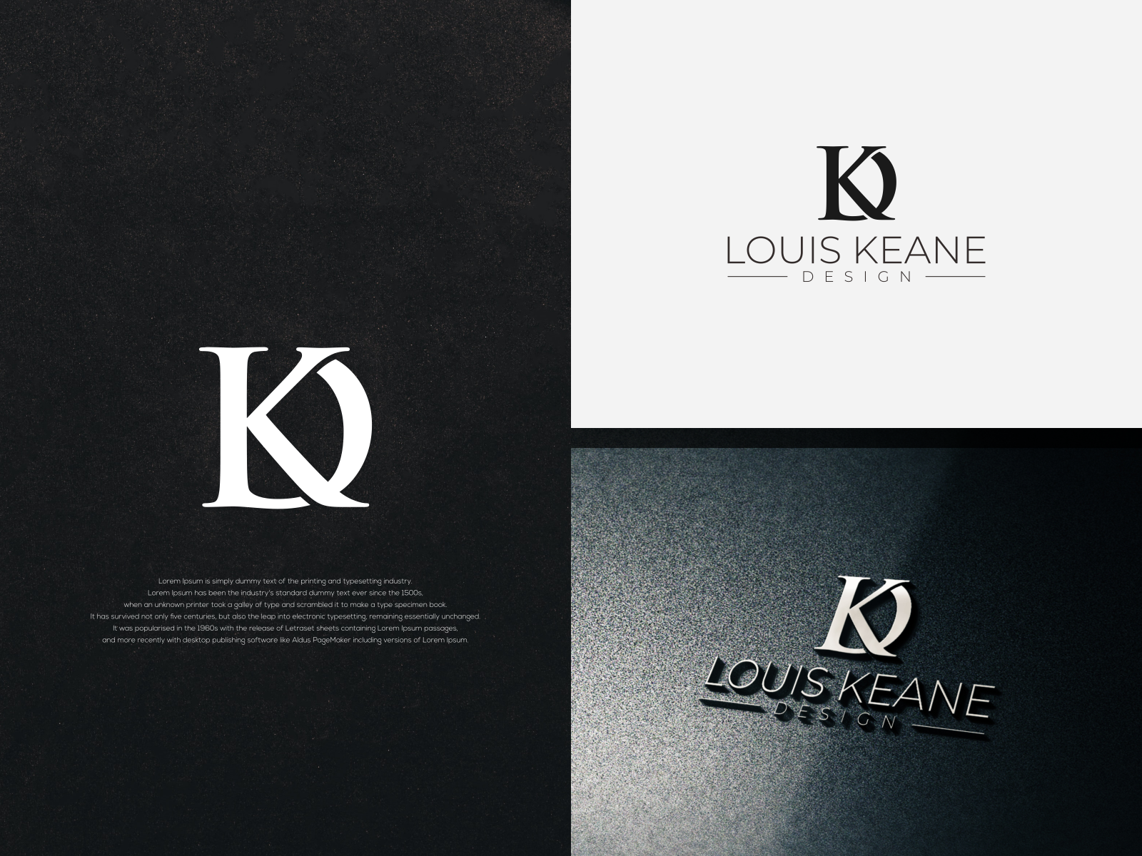 LKD For LOUIS KEANE DESIGN by Meizzaluna Design on Dribbble