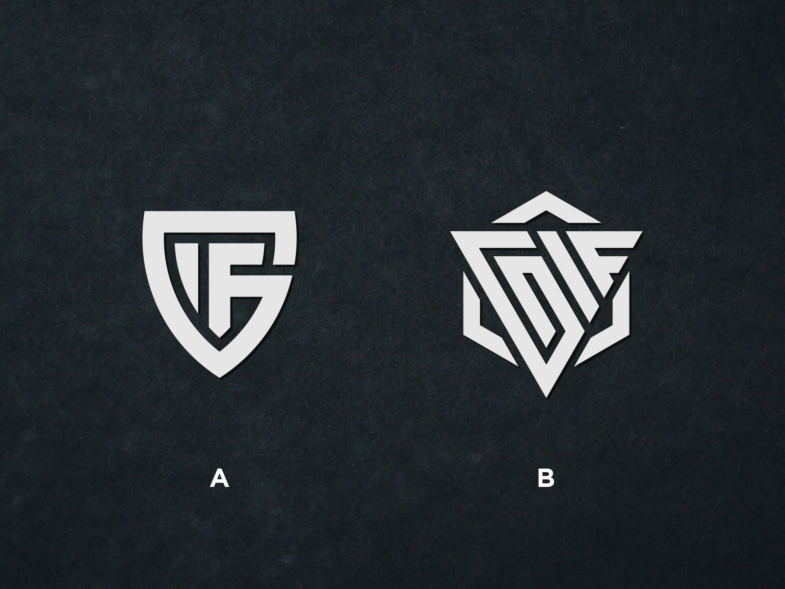 GIF MONOGRAM LOGO by Meizzaluna Design on Dribbble