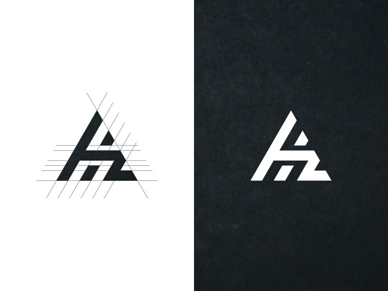 HZ Monogram by Meizzaluna Design on Dribbble