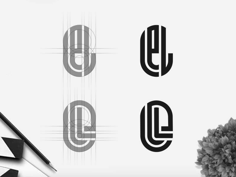 LEL Logo concept. Left or Right? by Meizzaluna Design on Dribbble