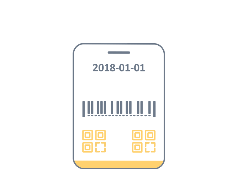 Receipt number by Gin Wu on Dribbble
