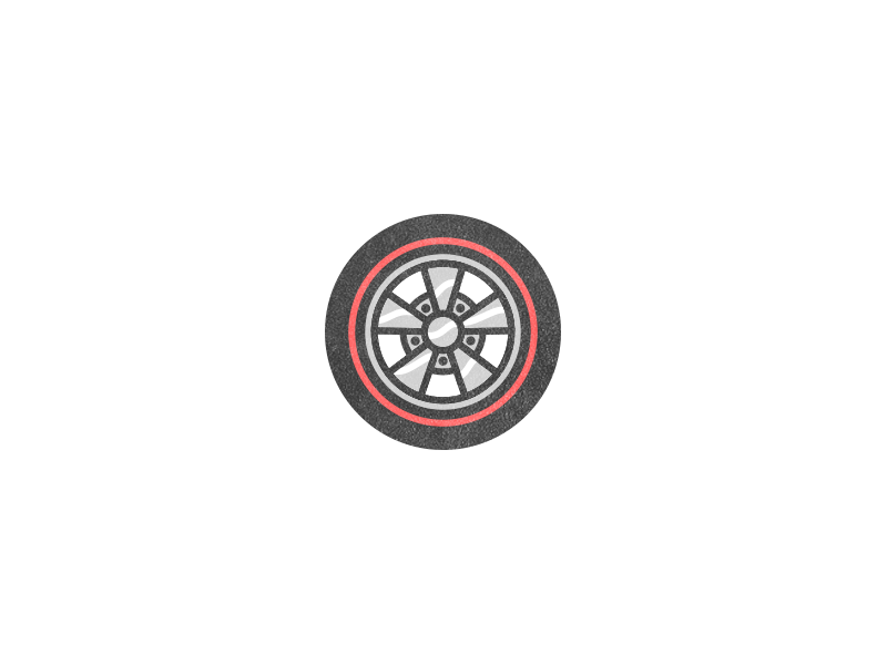 mag wheel illustration by Joel Glovier on Dribbble