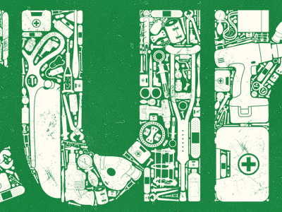 Medical Collage Final by Joel Glovier on Dribbble