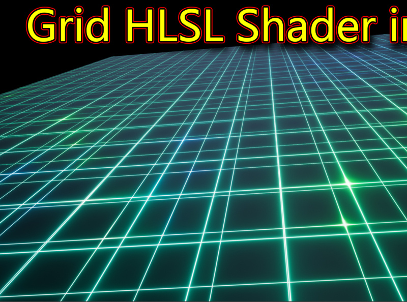 Grid HLSL Shader in UE4 Material Custom Node by ashif ali on Dribbble