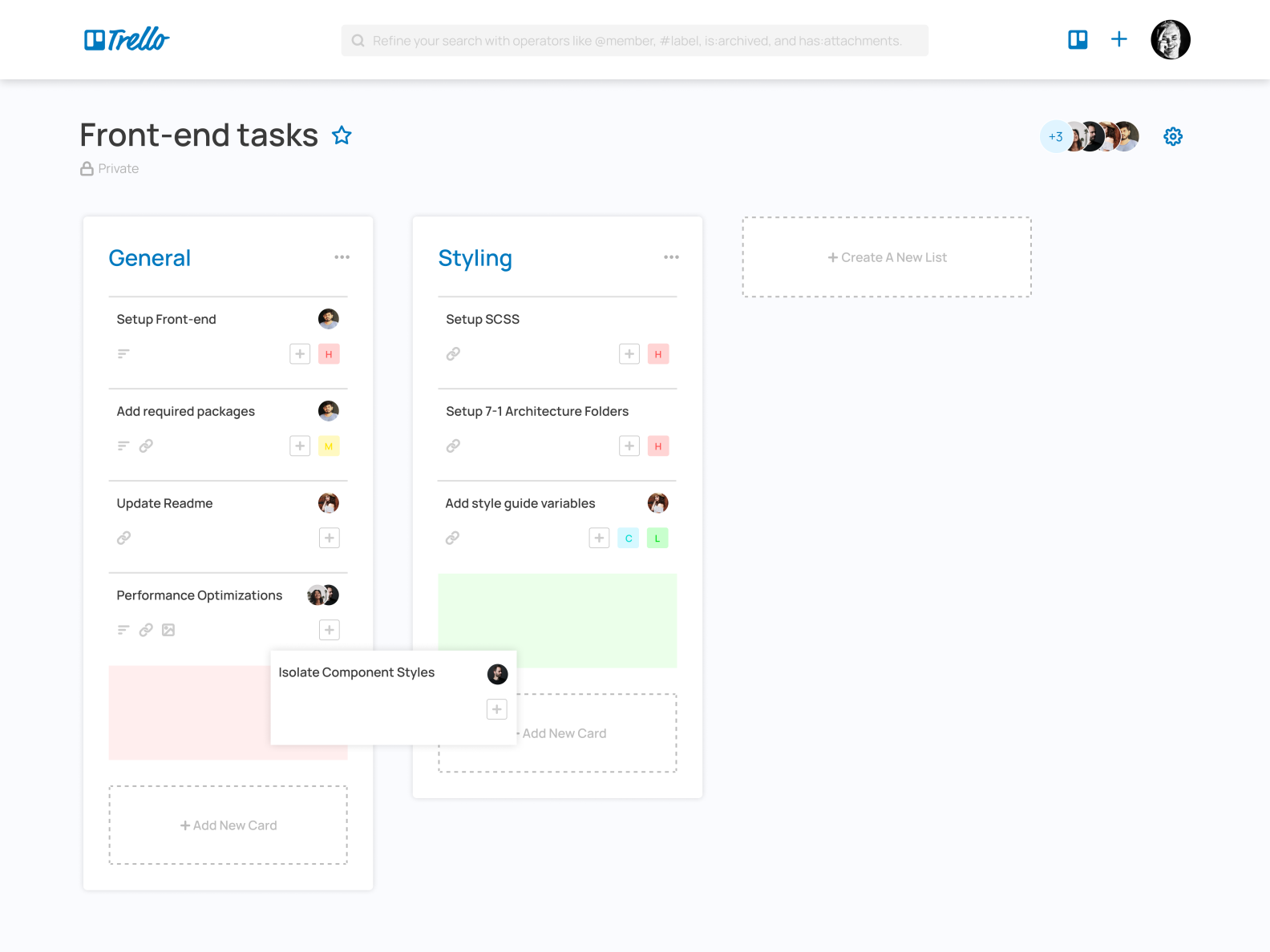 Trello Redesign by Piyush Pawar on Dribbble