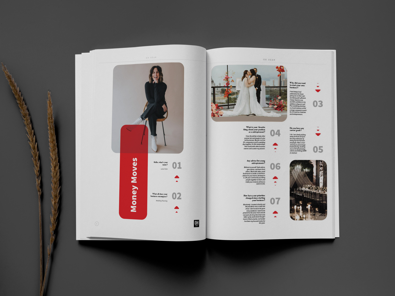 Magazine Layout by Jeffery Pryme on Dribbble