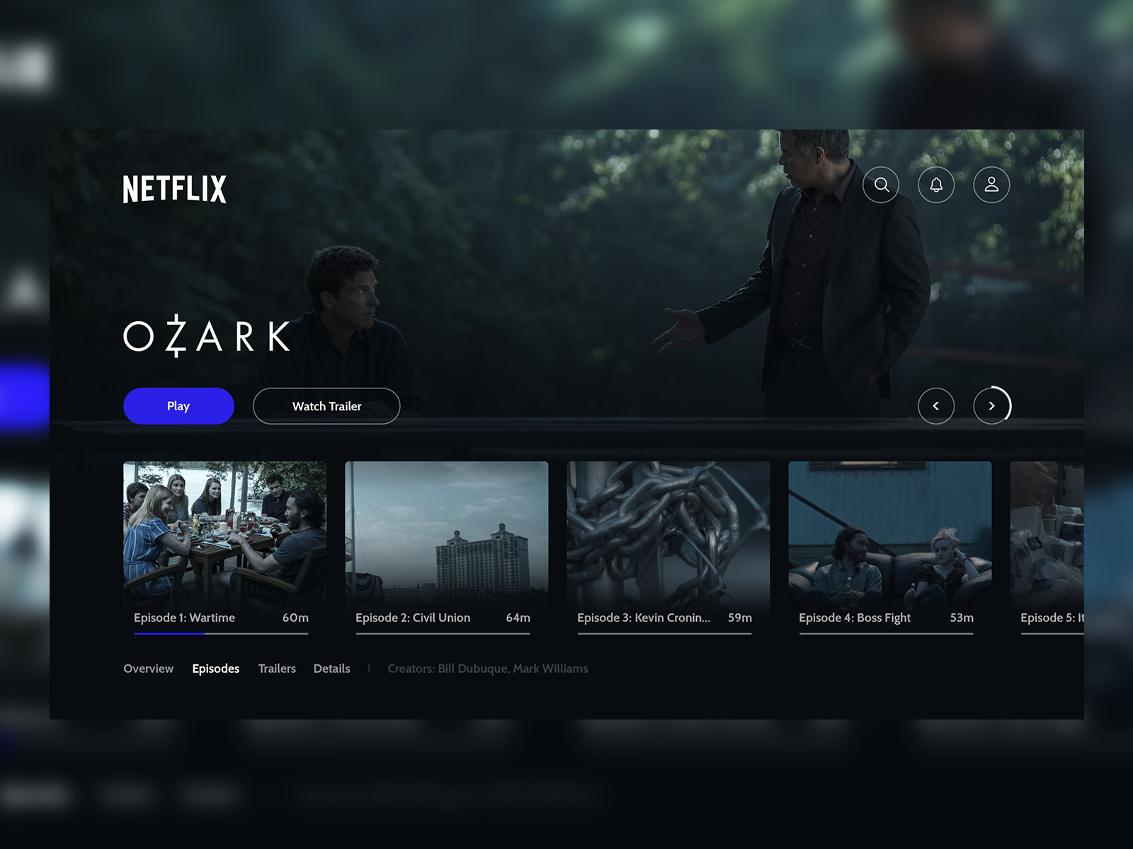 Netflix UI | Landing Screen by Lucas Prins on Dribbble