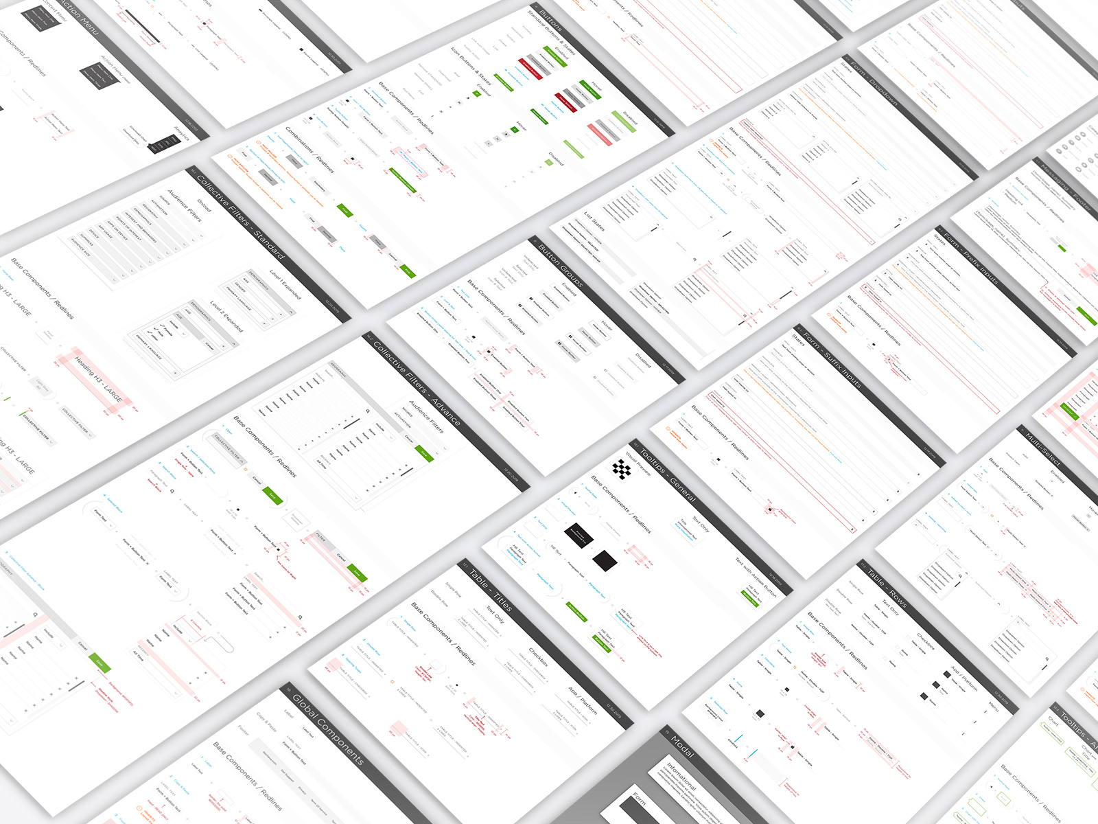 Design System Preview by Justin Stagge on Dribbble