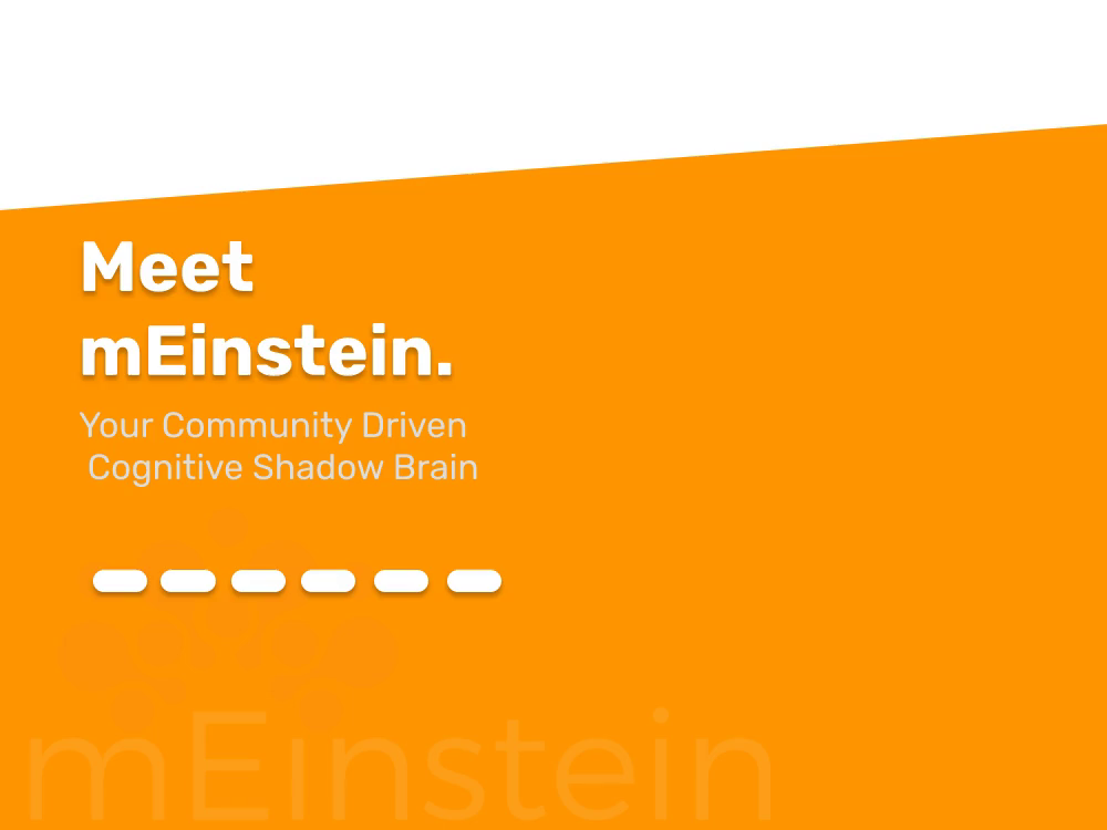 mEinstein “Your Shadow Brain” by IPH Technologies on Dribbble