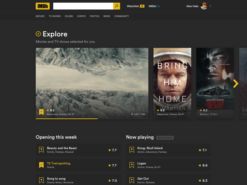 Browse thousands of Movie Watchlist images for design inspiration ...