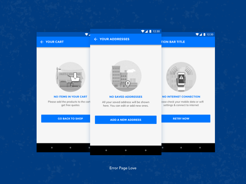 Error Page Love by Praveen Shourie Anne on Dribbble