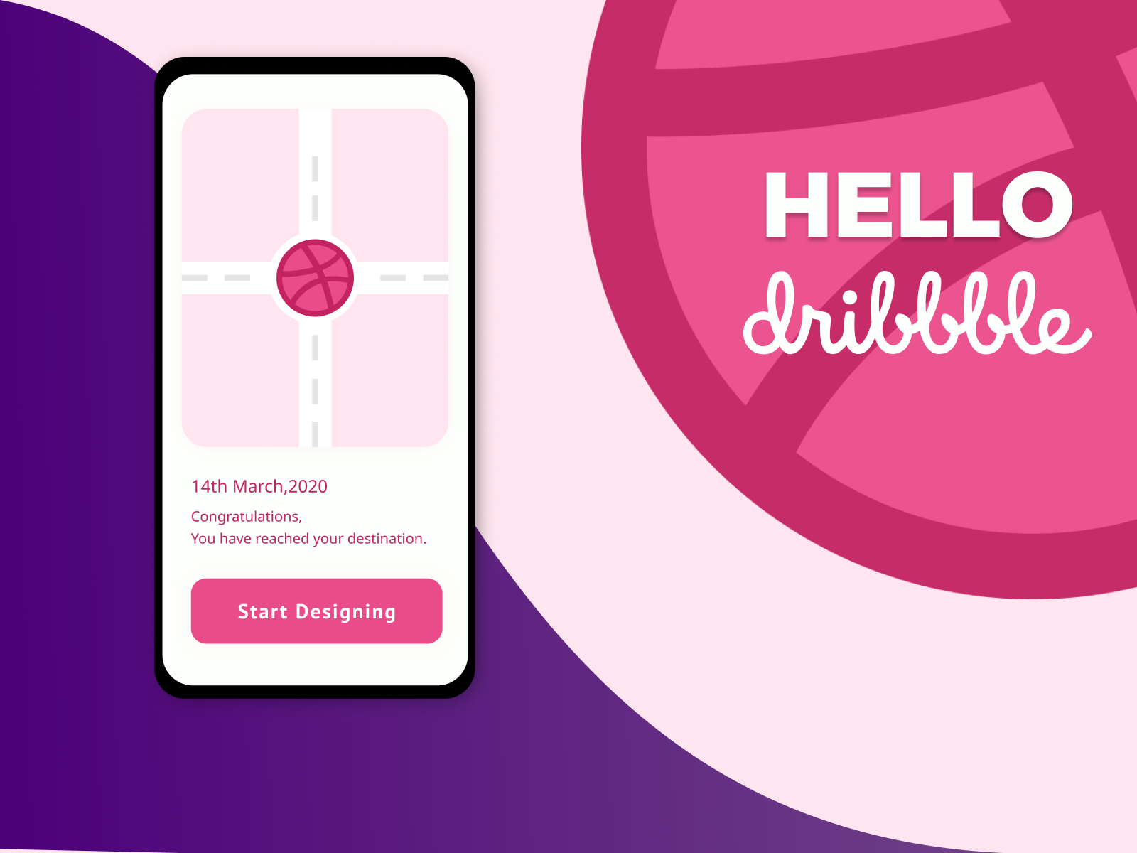hello Dribbble! My Debut Shot by Sidhant Patnaik on Dribbble